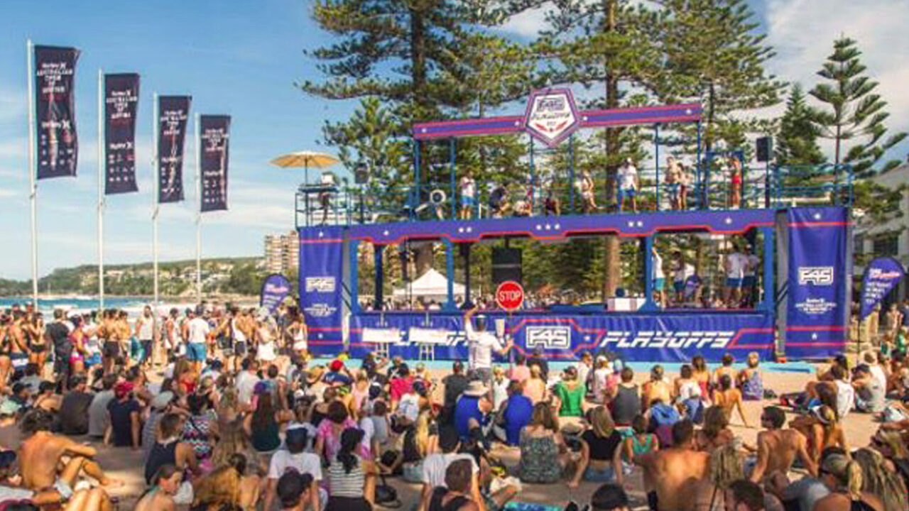 F45 Playoffs Event Stage | D3 Design